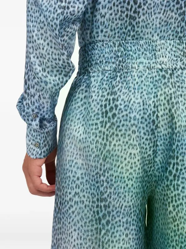 Roberto Cavalli Baby Jaguar Print Shorts