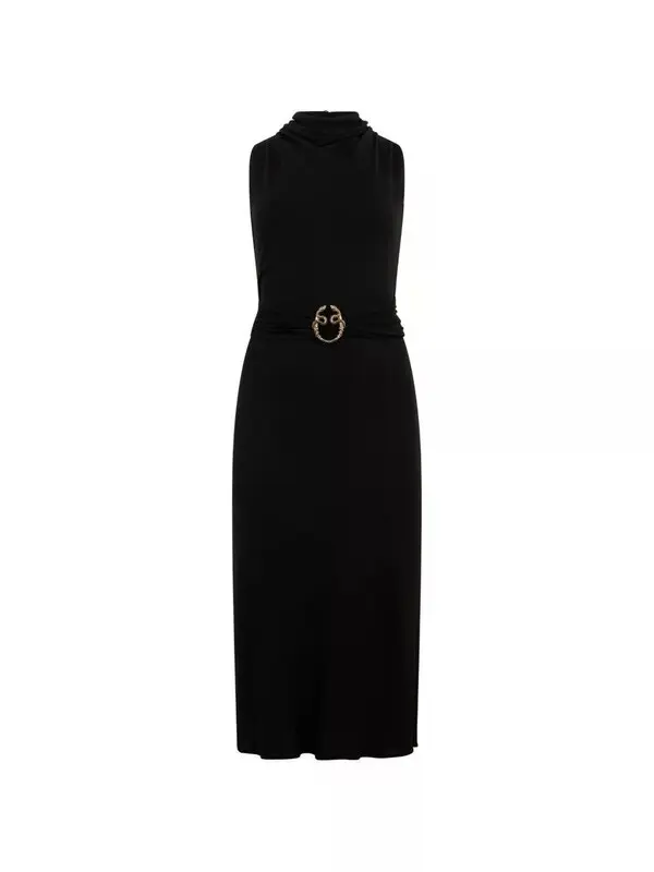 Roberto Cavalli Snake-detail Midi Dress