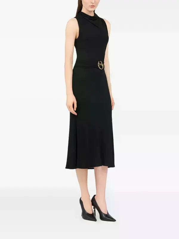 Roberto Cavalli Snake-detail Midi Dress