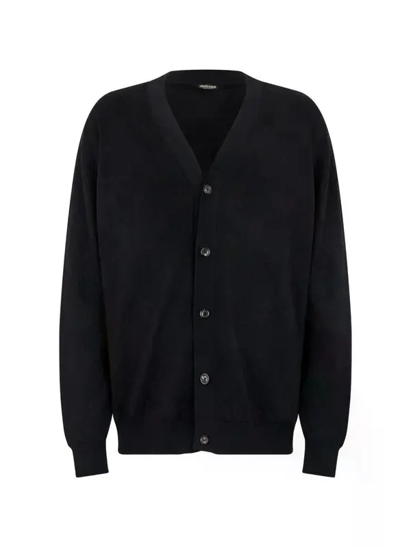 Roberto Cavalli Patterned Button-up Cardigan