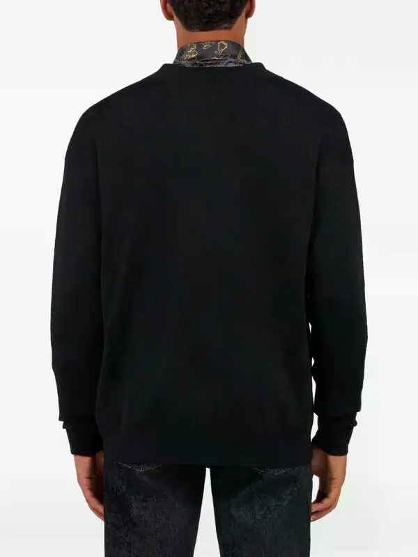 Roberto Cavalli Patterned Button-up Cardigan
