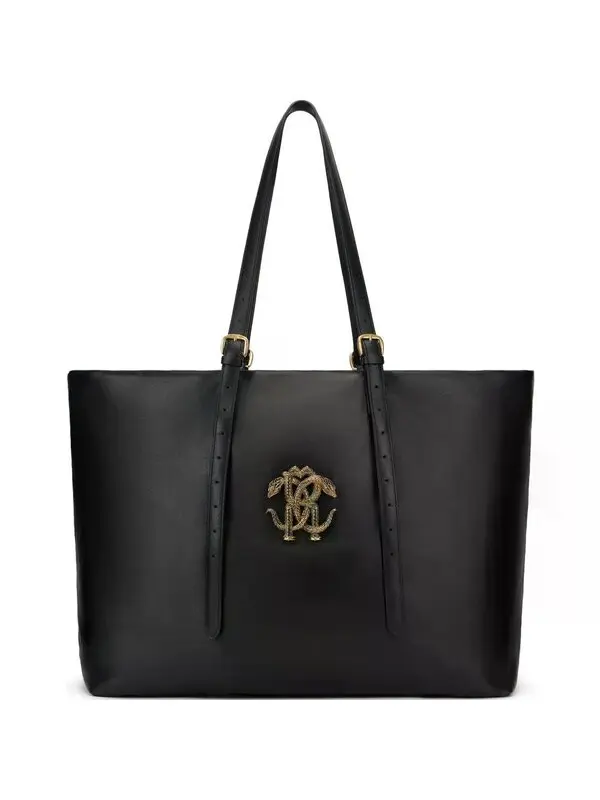 Roberto Cavalli Logo-applique Tote Bag