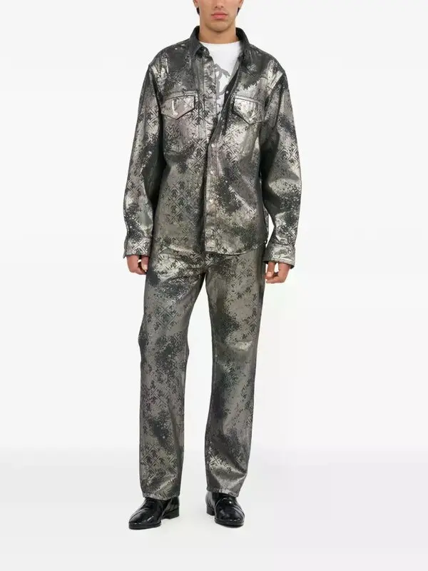 Roberto Cavalli Monogram-print Shirt