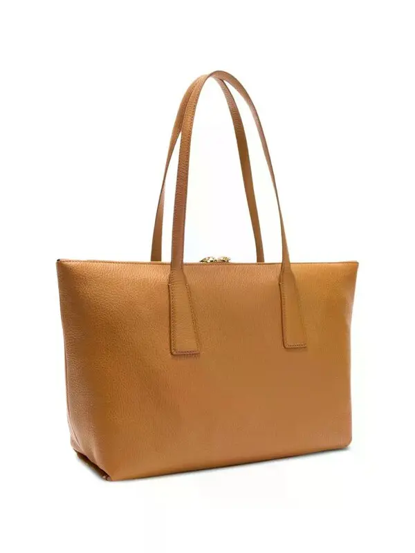 Furla Olivia Calf Leather Tote Bag - Brown