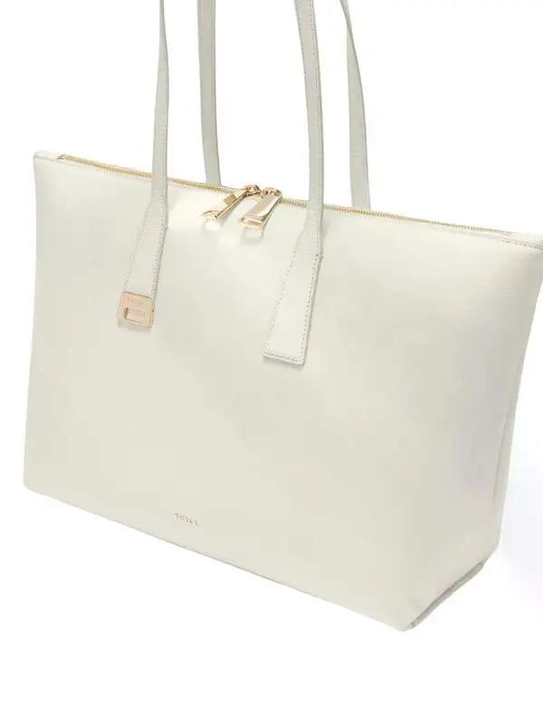 Furla Olivia Large Tote Bag - Neutrals