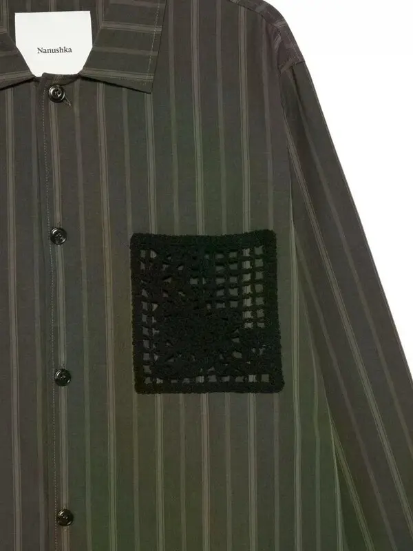 Nanushka Jelmer Striped Shirt