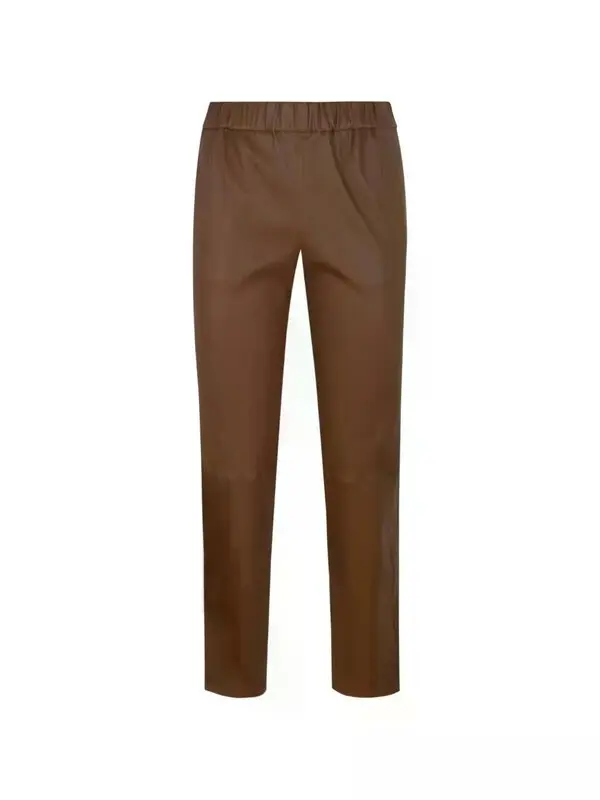ENES Elasticated Trousers - Brown
