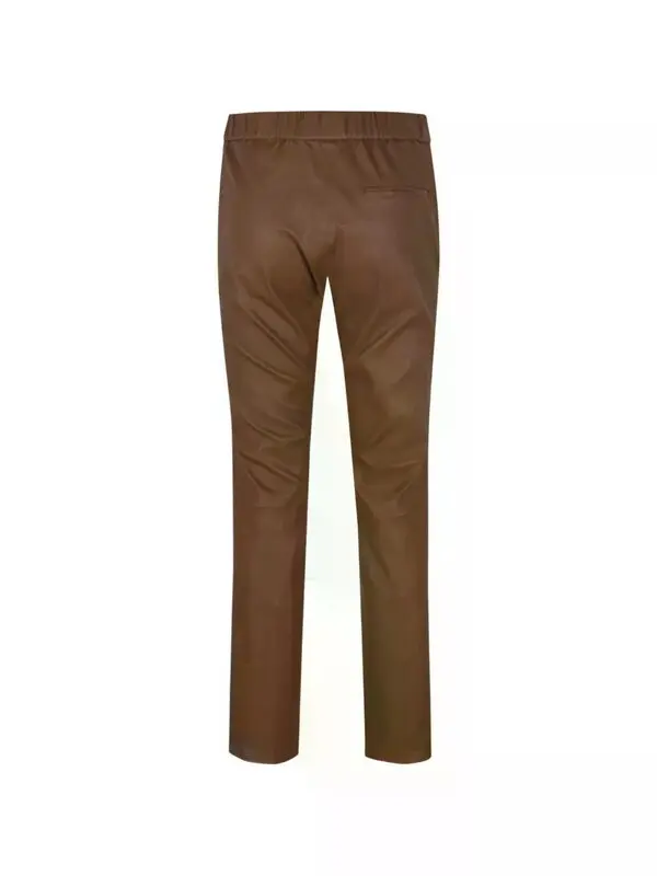 ENES Elasticated Trousers - Brown