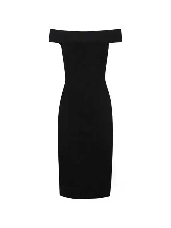 Alexander McQueen Off-shoulder Dress