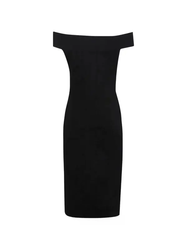 Alexander McQueen Off-shoulder Dress