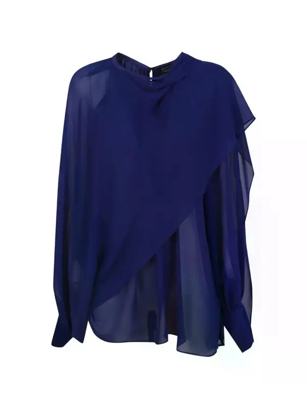 GIANLUCA CAPANNOLO Draped Top - Blue