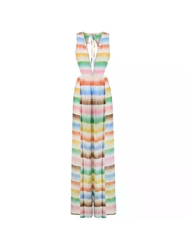 Missoni Striped Trousers - White