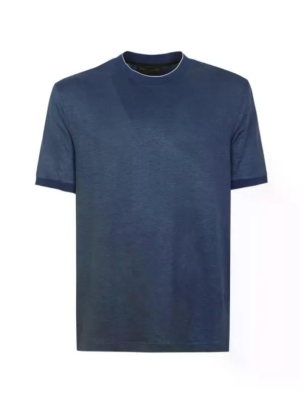BRETT JOHNSON Crew-neck T-shirt - Blue
