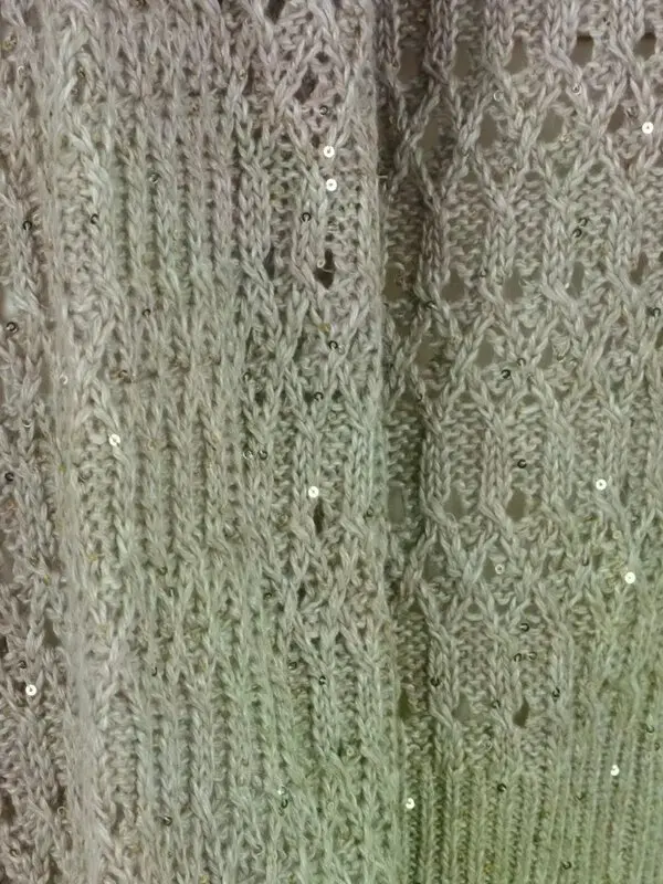 Brunello Cucinelli Openwork Embellished Knitwear - Neutrals