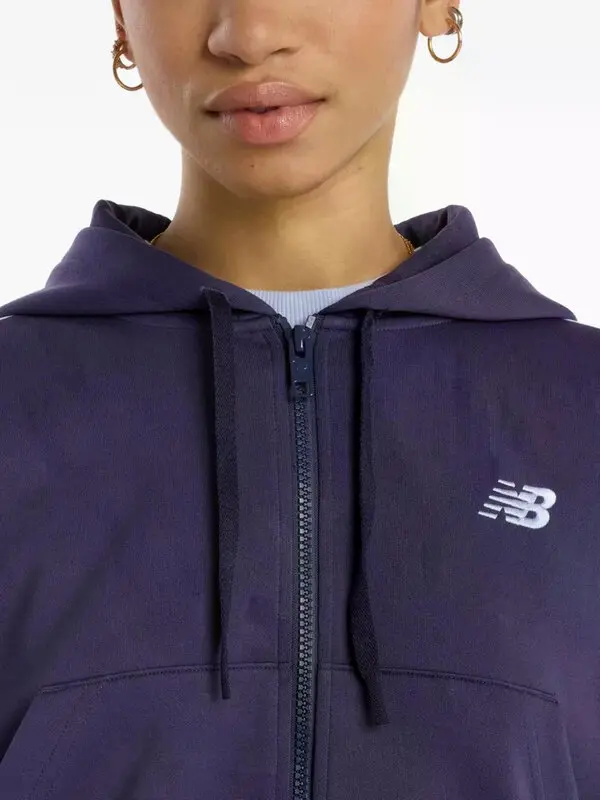 NEW BALANCE Striped Zip Jacket - Purple