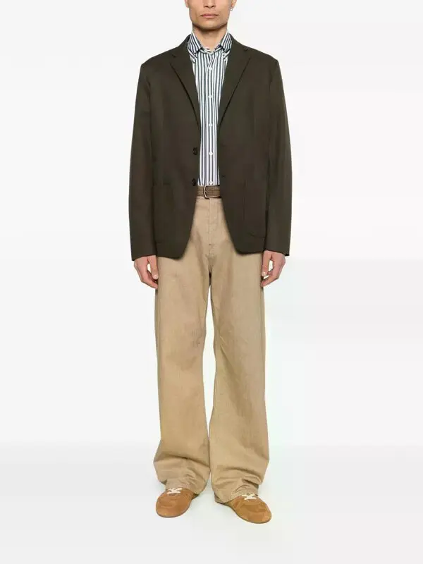 Herno Patch-pocket Blazer - Green