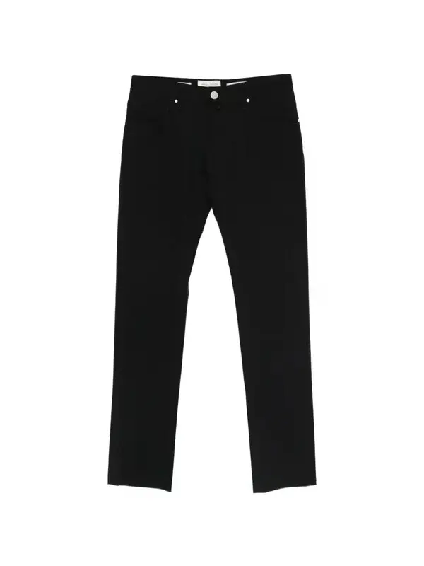 Jacob Cohen Belt-loops Trousers - Black
