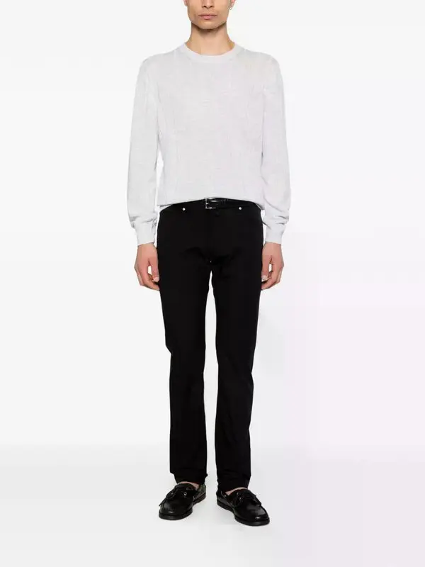 Jacob Cohen Belt-loops Trousers - Black