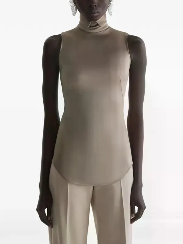 MUGLER Tuxedo Top
