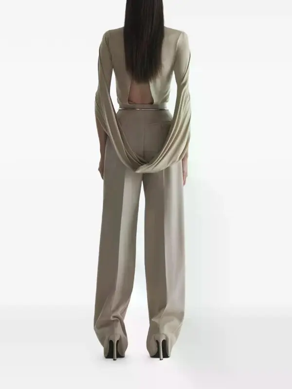 MUGLER Cascade Loop T-shirt - Neutrals