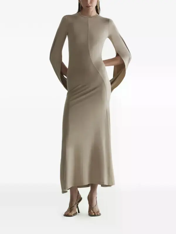 MUGLER Cascade Loop Dress