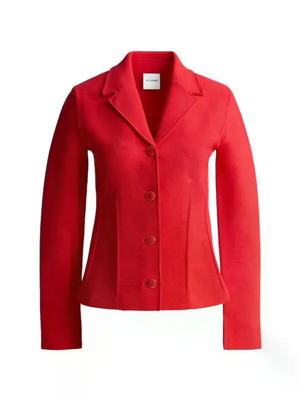St. John Valley Knit Long Sleeve Jacket