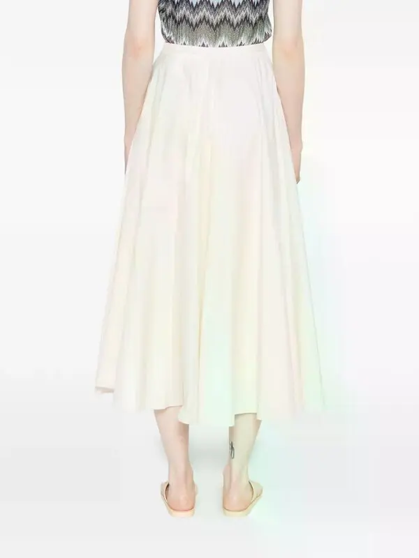 FORTE_FORTE Gathered Midi Skirt