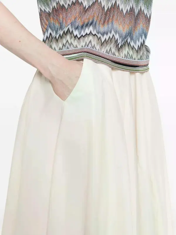 FORTE_FORTE Gathered Midi Skirt
