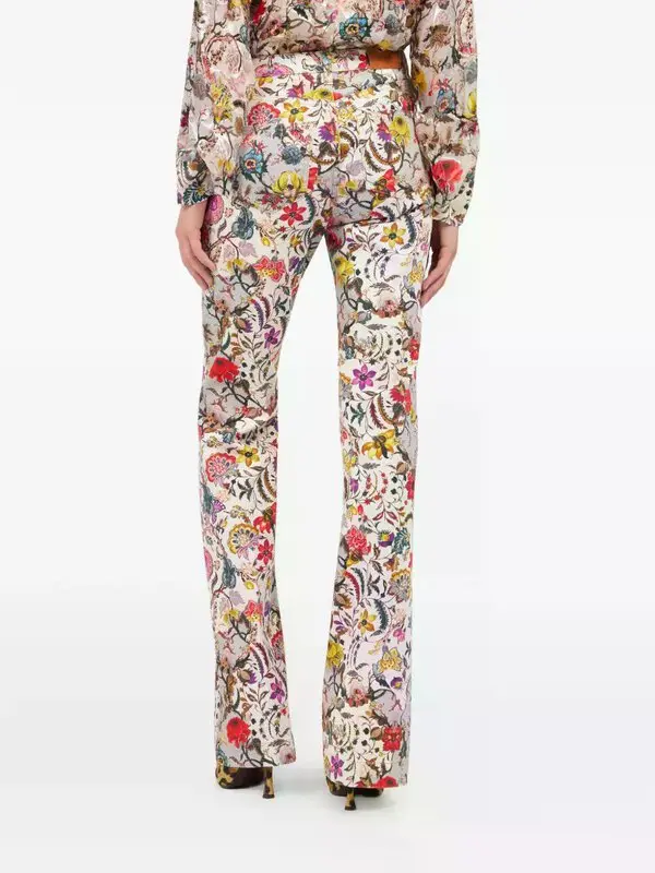 Roberto Cavalli Florentine Flowers Trousers