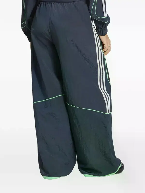 Adidas Wide Leg Stripe Trousers