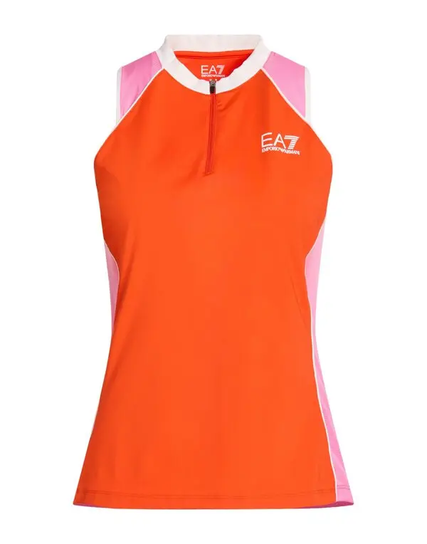 EA7 Sleeveless Sports Top - Orange