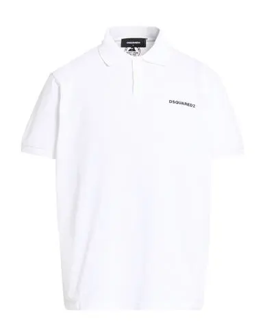 Dsquared2 Polo Shirt Size Cotton - White