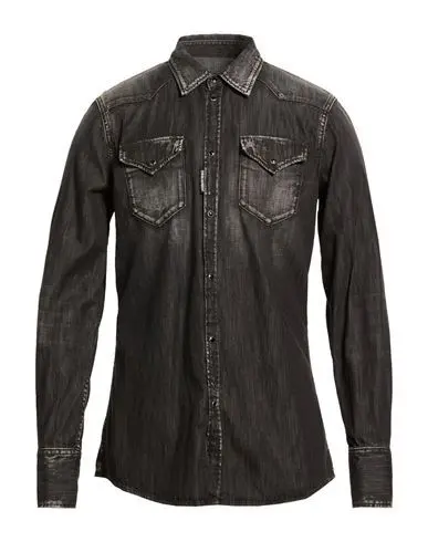 Dsquared2 Denim Shirt Size Cotton - Black