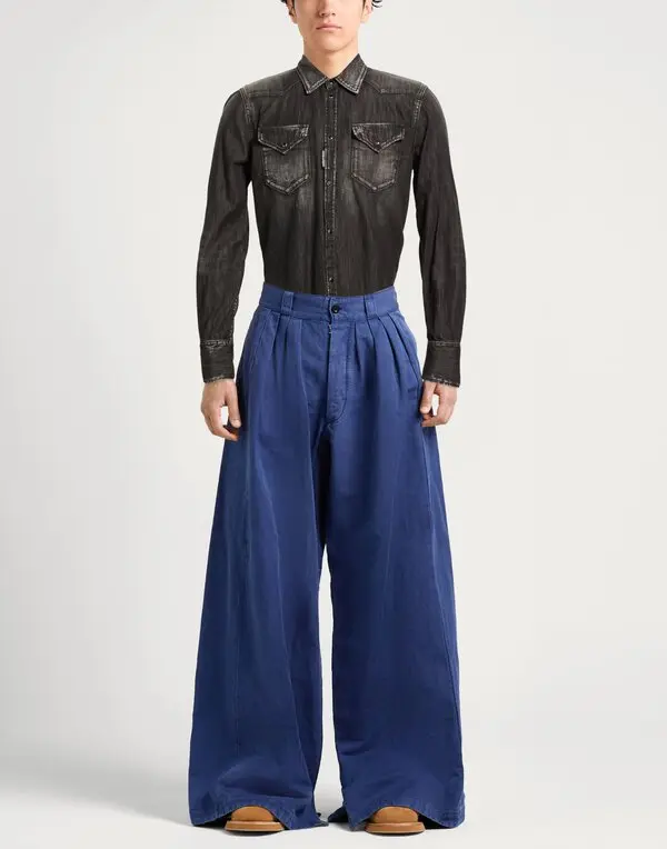 Dsquared2 Denim Shirt Size Cotton - Black