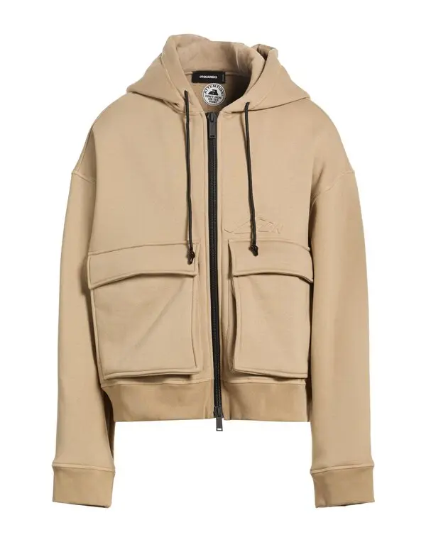 Dsquared2 Cotton & Polyester Zip-up Hoodie