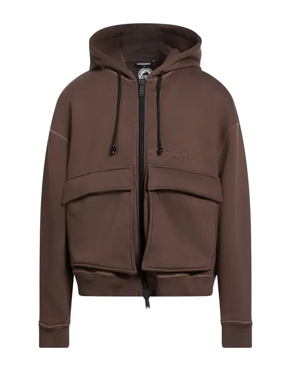 Dsquared2 Icon Fleece Sweatshirt - Brown