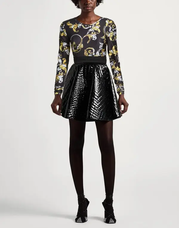 Versace Top Polyamide Elastane - Black