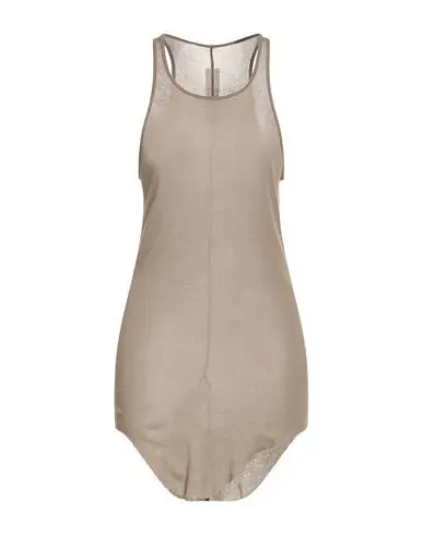 Rick Owens Tank Top Taupe Size Cotton - Grey