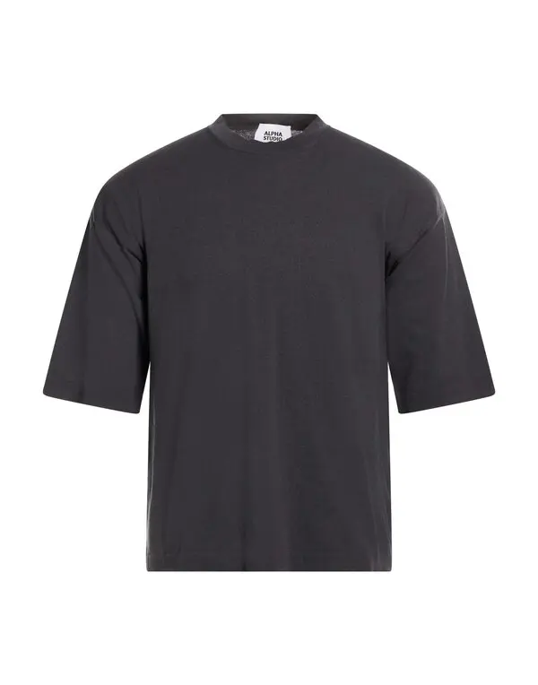Alpha Studio Lightweight Knit Crewneck Sweater