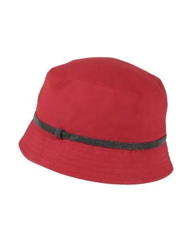 Brunello Cucinelli Woven Bucket Hat - Red