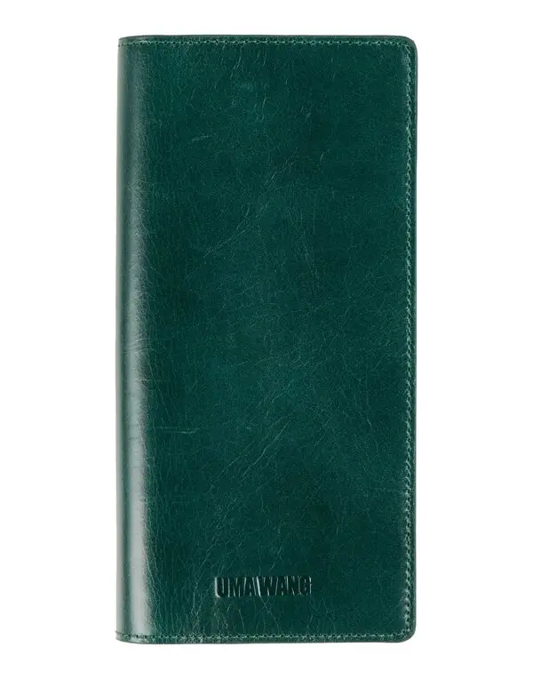 UMA WANG Wallet Cow Leather - Green