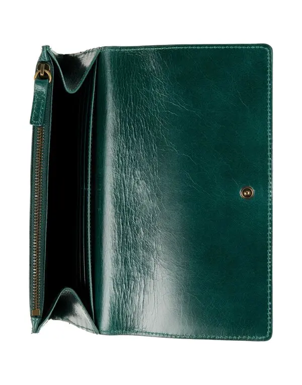 UMA WANG Wallet Cow Leather - Green