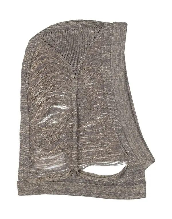 Rick Owens Knitted Balaclava - Grey