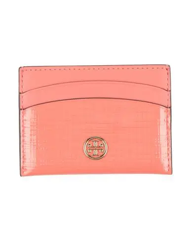 Tory Burch Cardholder Textile Fibers - Red
