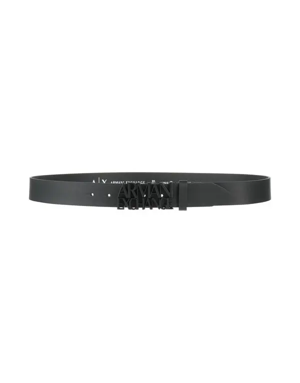 Armani Exchange Cow Leather Belt
