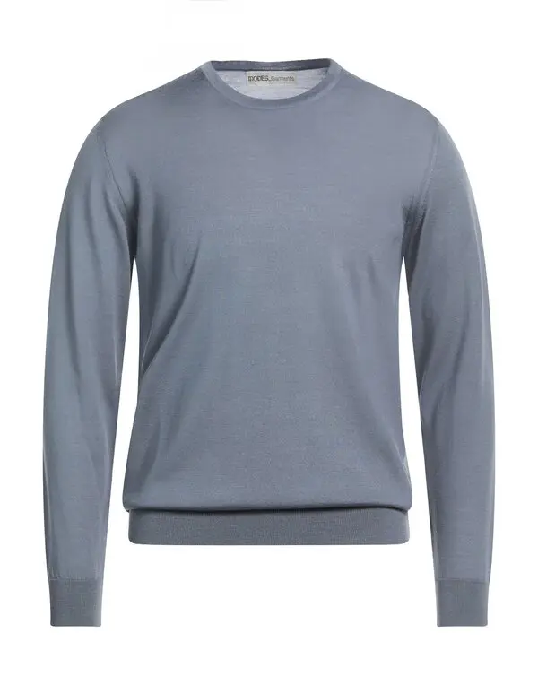 MODES Merino Wool Crewneck Sweater - Grey