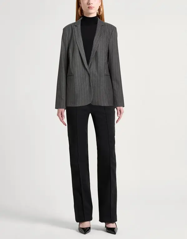 John Richmond Pinstriped Single-breasted Blazer