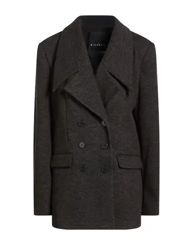 John Richmond Double-breasted Flannel Coat