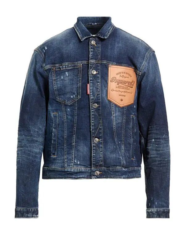 Dsquared2 Denim Trucker Jacket - Blue