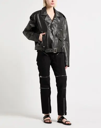 Rick Owens Calfskin Biker Jacket